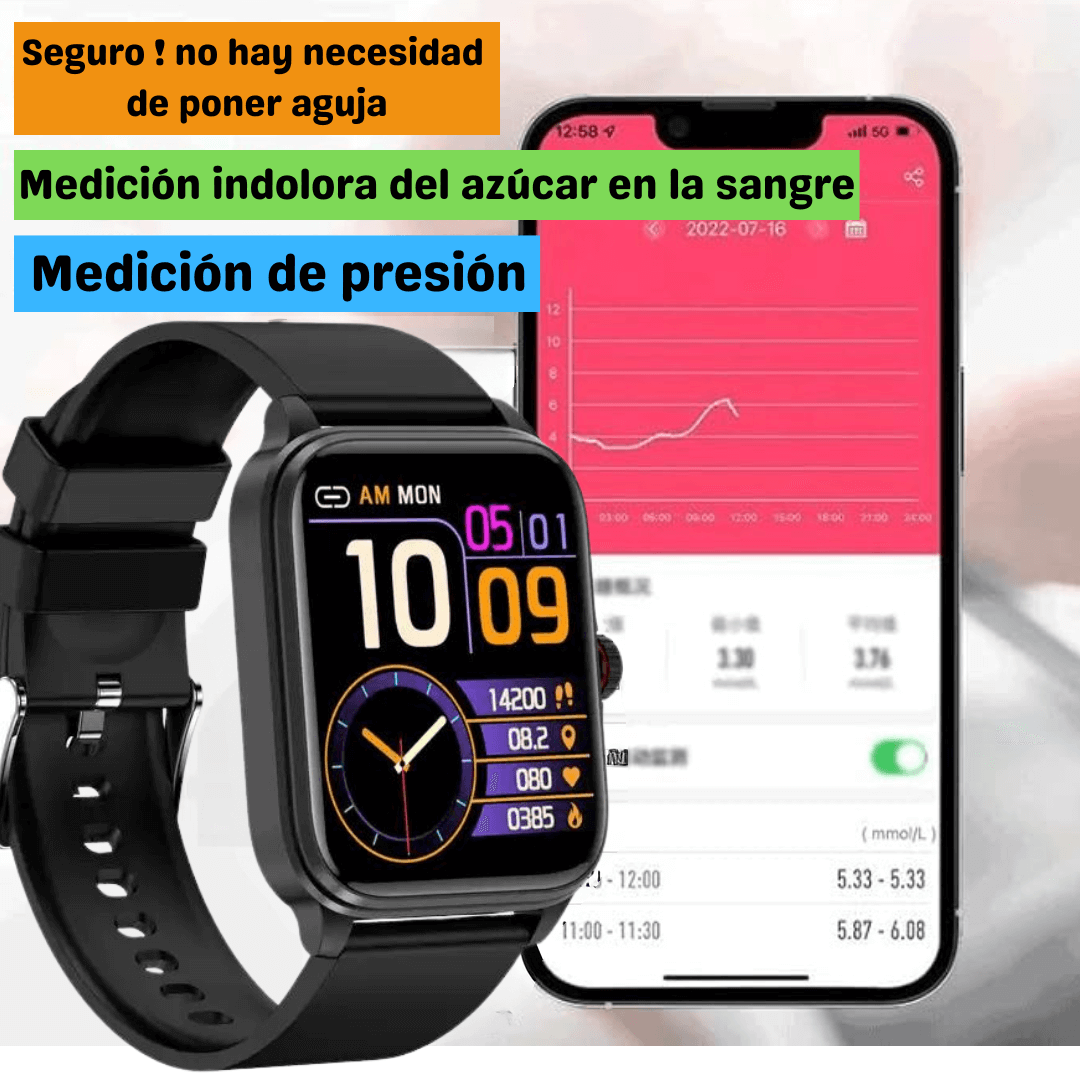 GlucoWatch™ Reloj Inteligente para Medir Azúcar en la Sangre – Mi tienda